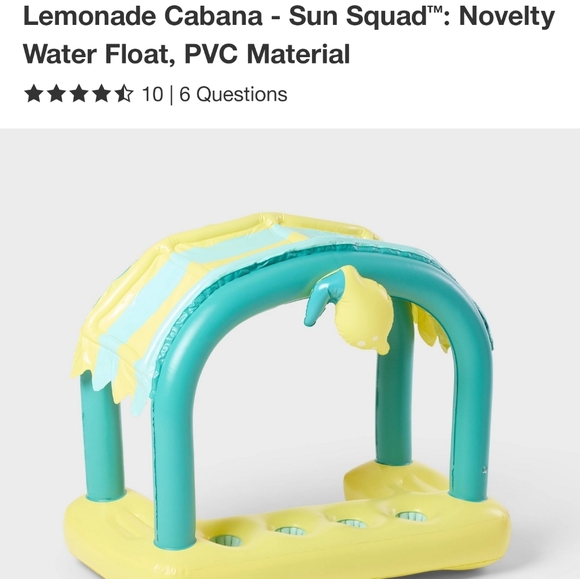 Sun Squad | Other | Sun Squad Inflatable Cabana With Serving Station ...